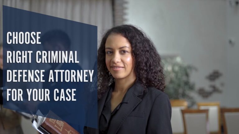 How to Choose the Right Criminal Defense Attorney for Your Case
